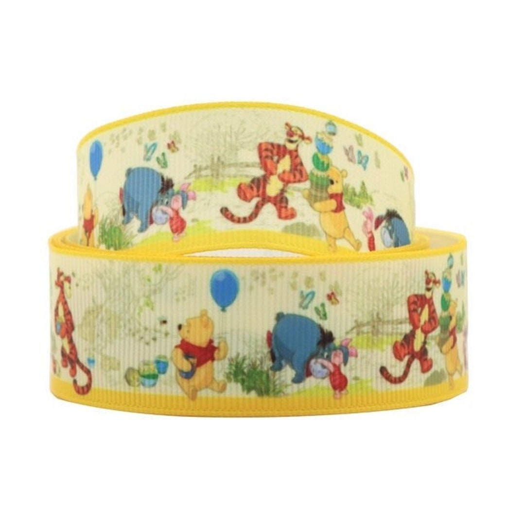 Winnie the Pooh Ribbon 1 High Quality Grosgrain Ribbon - Etsy