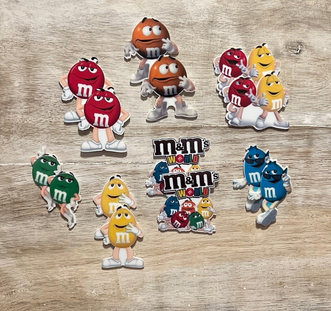 M&M Resins Planar Resin Flat Backs Adorable Chocolate Candies Resins ...
