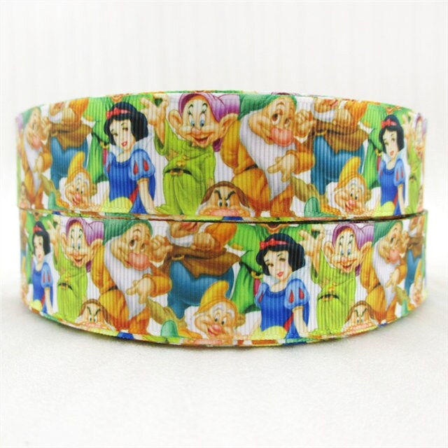 Disney Snow White Seven Dwarfs Ribbon 1 High Quality - Etsy