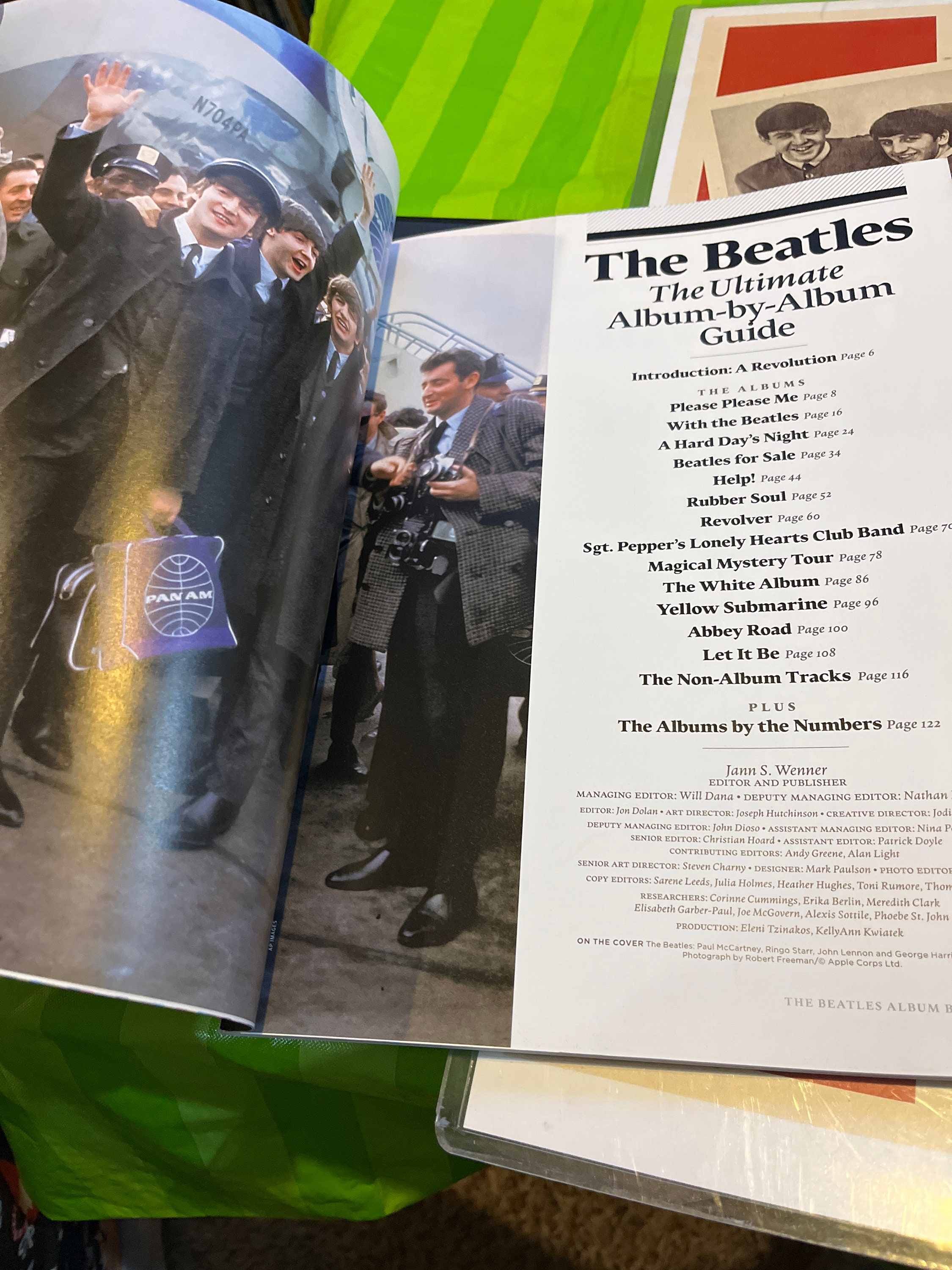 Rare Beatles Poster and Special Rolling Stone Edition the Beatles - Etsy