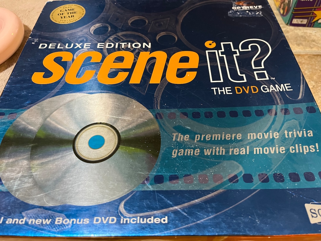 Scene It Game Deluxe Edition Movie Trivia - Etsy