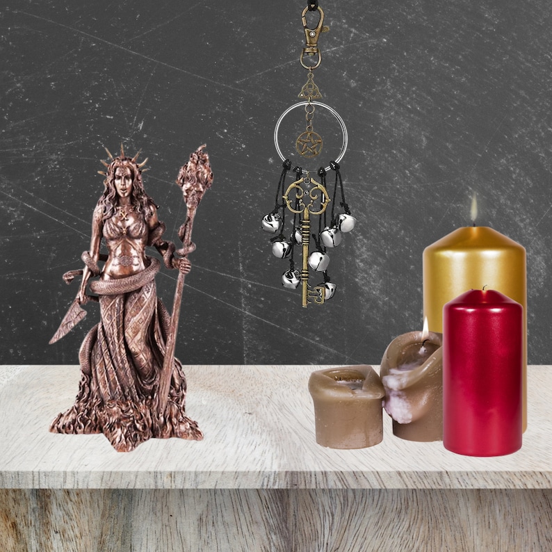 Hecate Key Bells, Key of Hecate, Hecate, Witches Bells, Protection ...