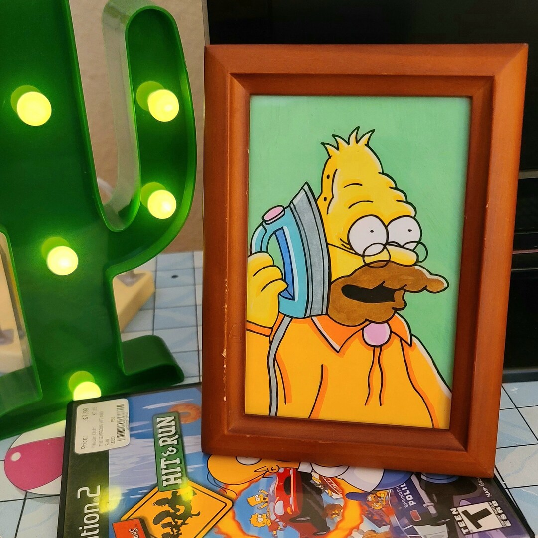 Grandma Simpson - Etsy