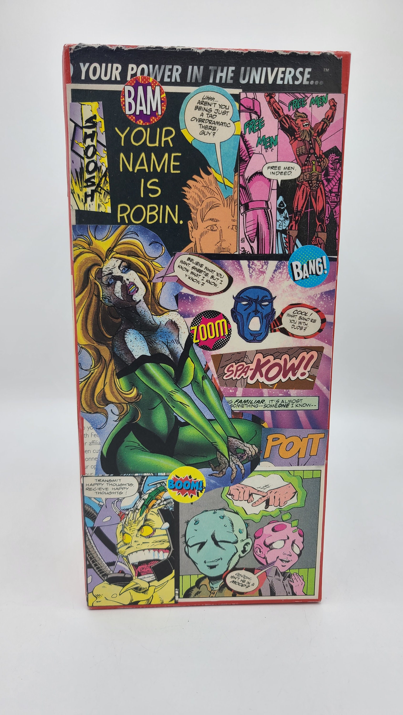 90s Comic Book Shadow Box - Etsy