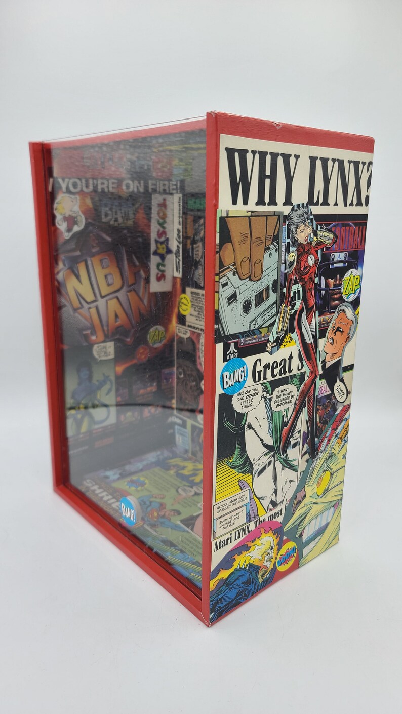 90s Comic Book Shadow Box - Etsy