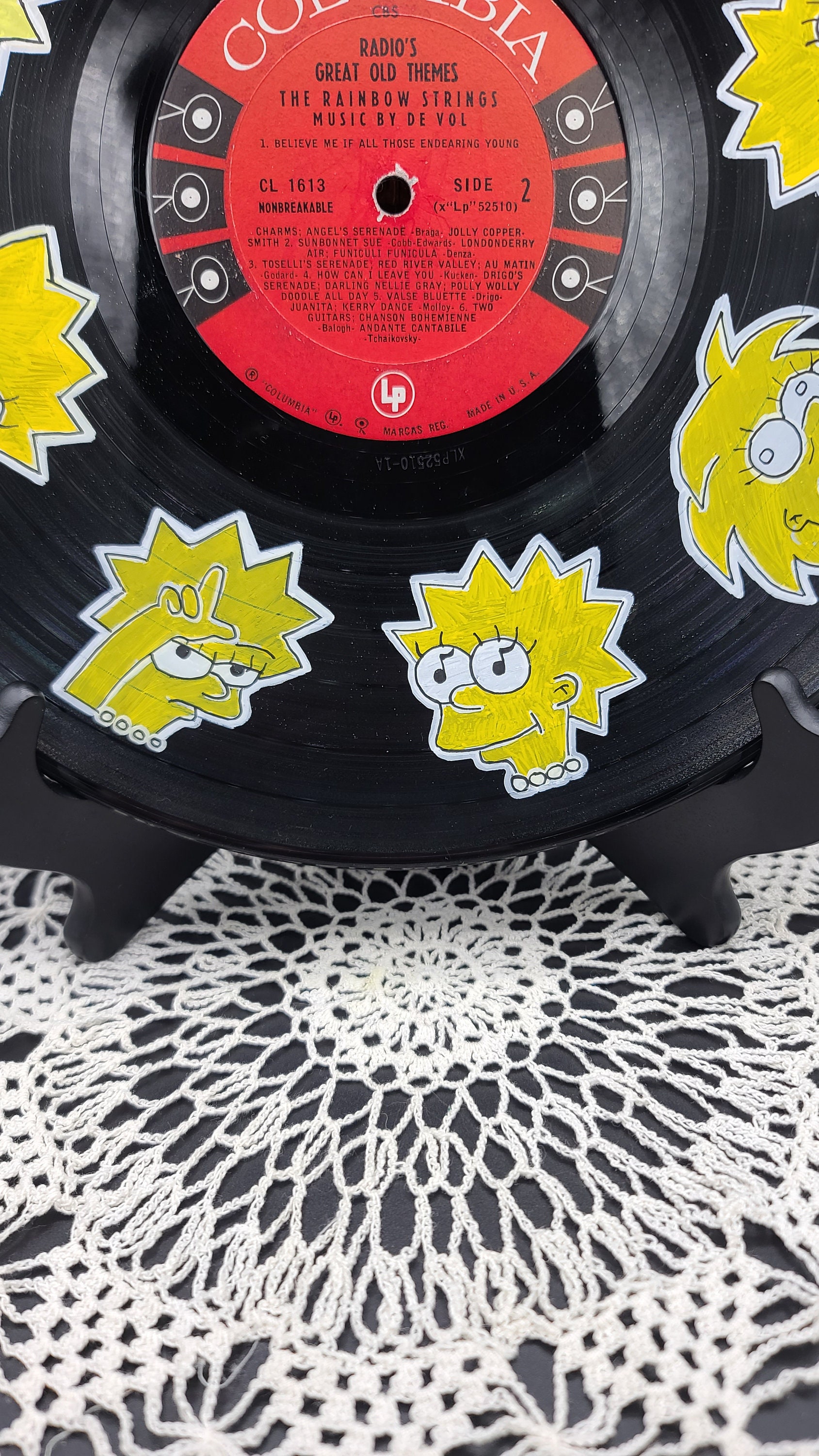 The Many Faces of Lisa Simpson - Etsy