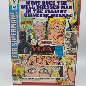 90s Comic Book Shadow Box - Etsy