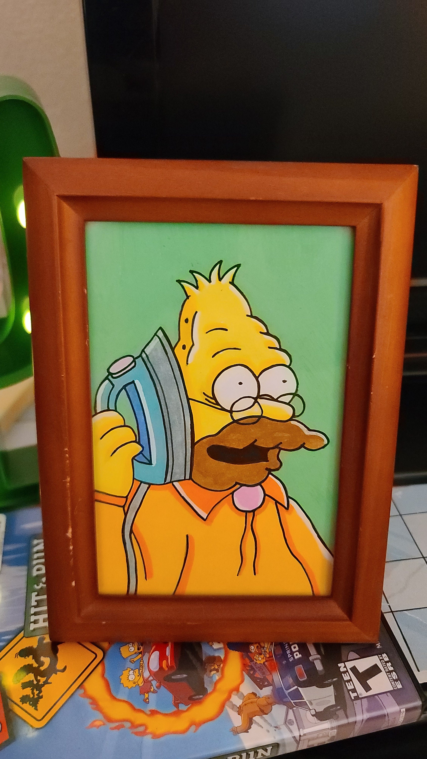 Grandma Simpson - Etsy