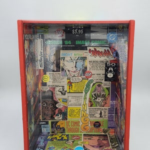 90s Comic Book Shadow Box - Etsy