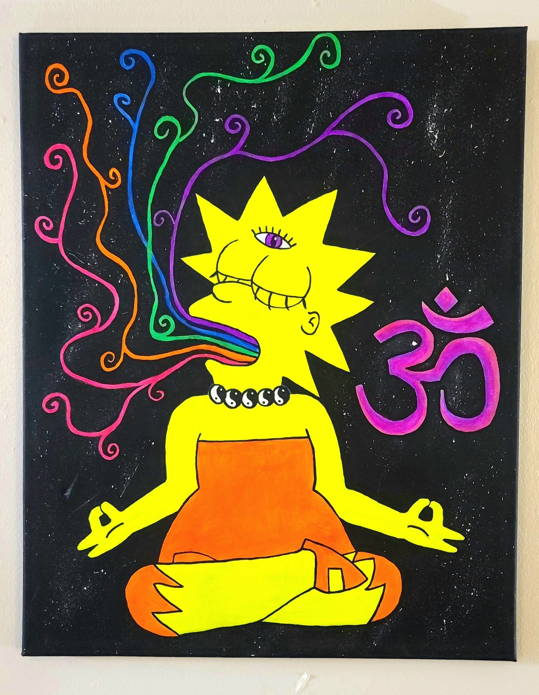 Lisa Simpson Meditation - Etsy