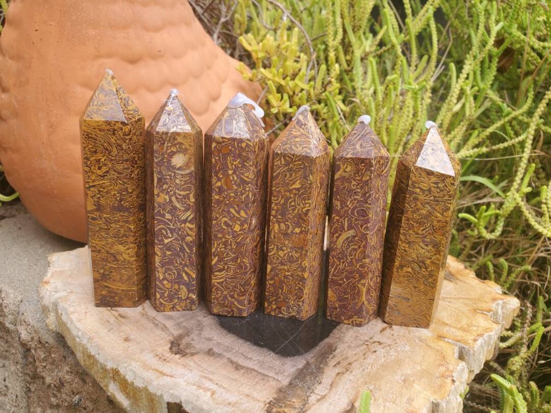 Calligraphy Jasper Miriam Jasper Points - Etsy