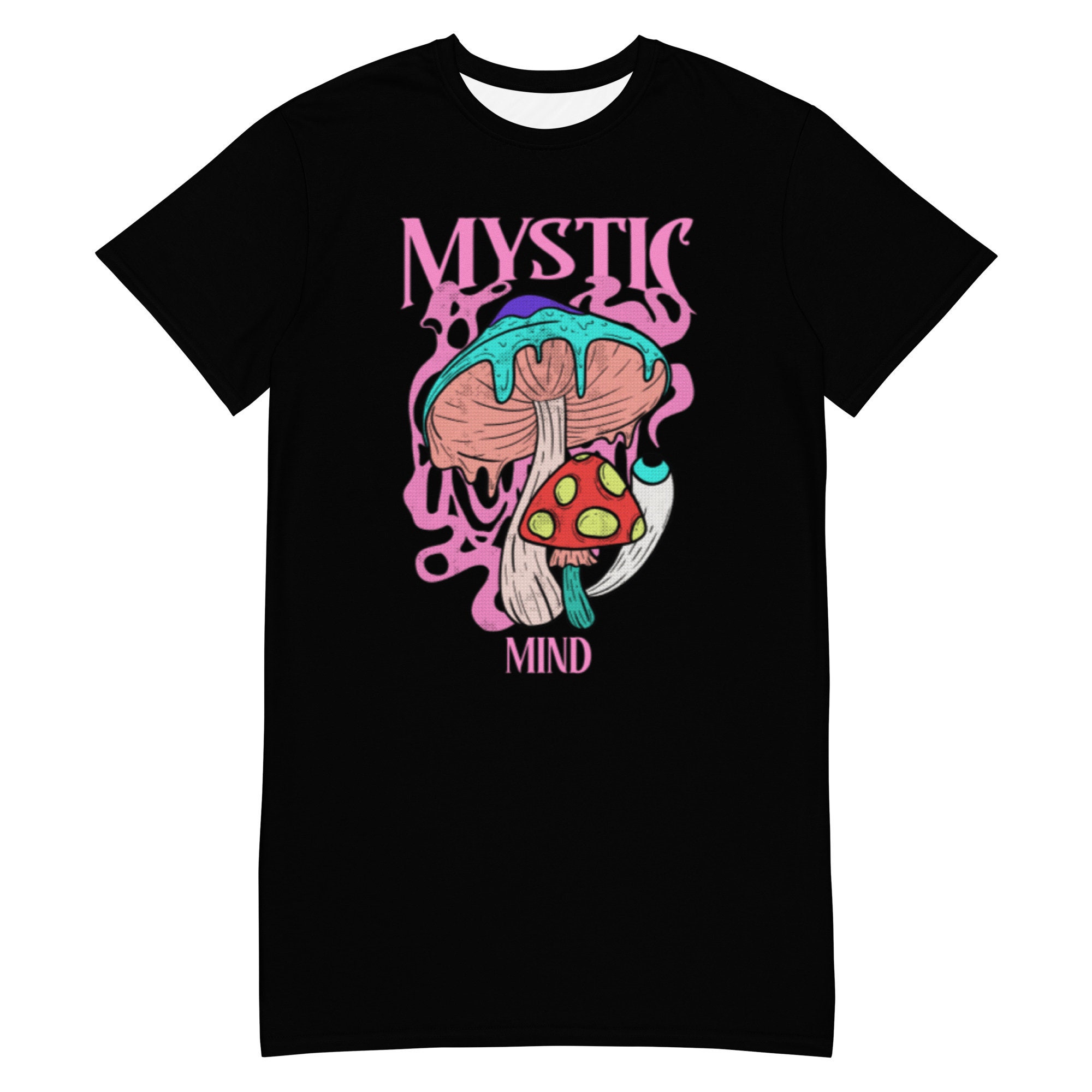 Mystic Mind T-shirt Dress Mystic Women Shirt, Mystic Shirt Dress ...