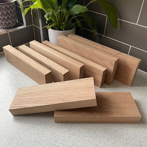Solid Oak Blanks, Crafting Blanks, Hardwood Blanks, Oak Block, CNC ...