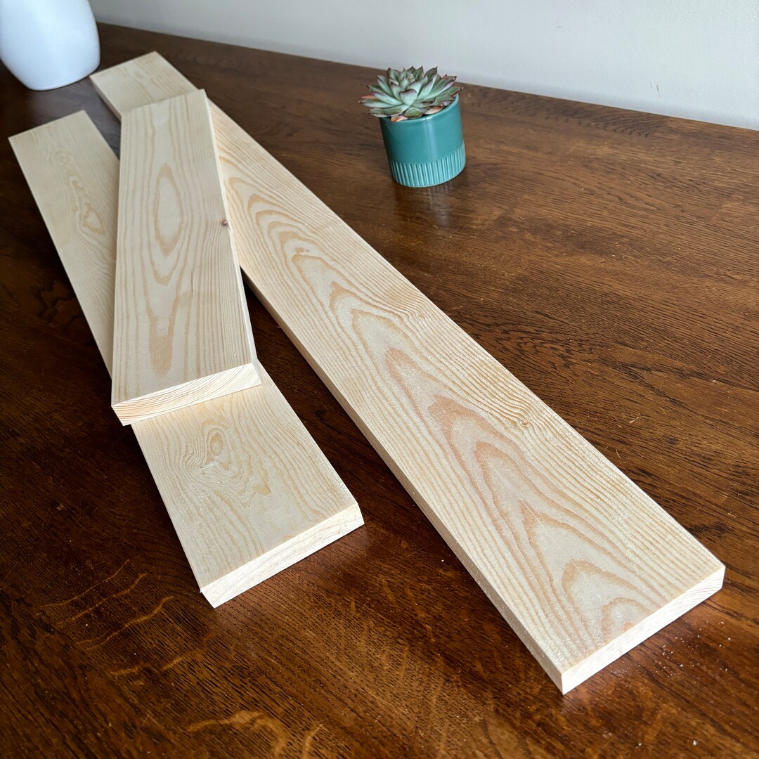 Pine for Crafting,extra Long Wood Blank, 9.5cm Widths of Wood, Wood ...