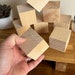 Wooden Cubes, Crafters Blocks, Pine Cubes for Projects, Baby Blocks ...