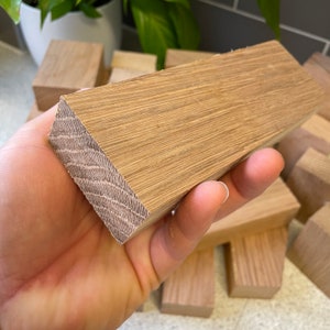 Hardwood Offcuts, Reclaimed Oak Blanks, Solid Wood Bundle, Blanks for ...