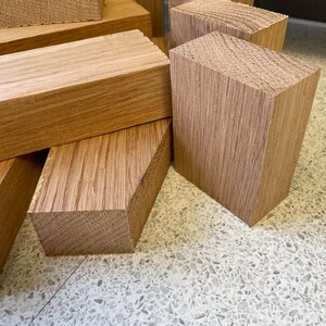 Hardwood Offcuts, Reclaimed Oak Blanks, Solid Wood Bundle, Blanks for ...