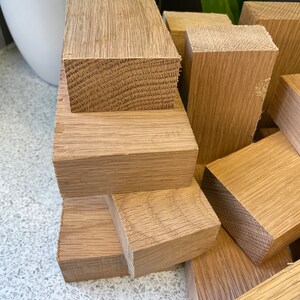 Hardwood Offcuts, Reclaimed Oak Blanks, Solid Wood Bundle, Blanks for ...
