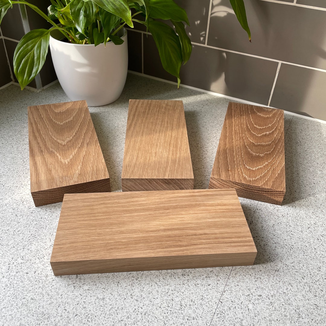 Solid Oak Blanks, Crafting Blanks, Hardwood Blanks, Oak Block, CNC ...