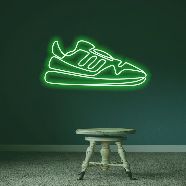 Sneaker Neon Sign - Etsy