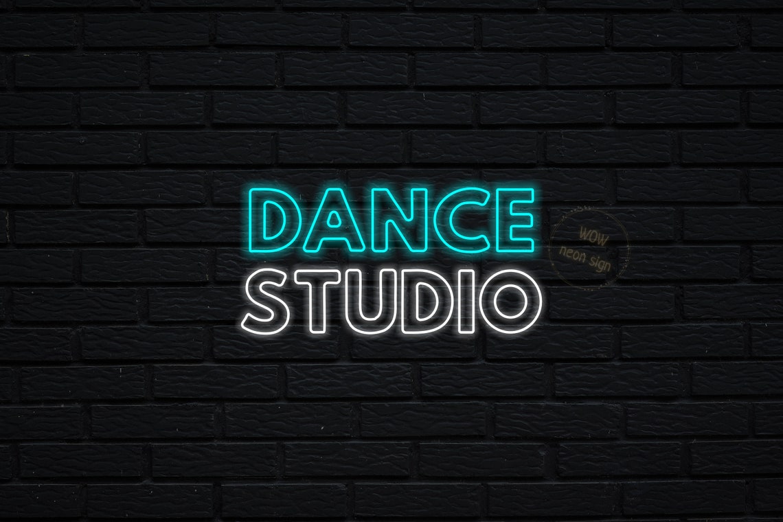 Dance Studio Led Neon Sign, Led Neon Sign for Dance Teacher, Led Neon ...