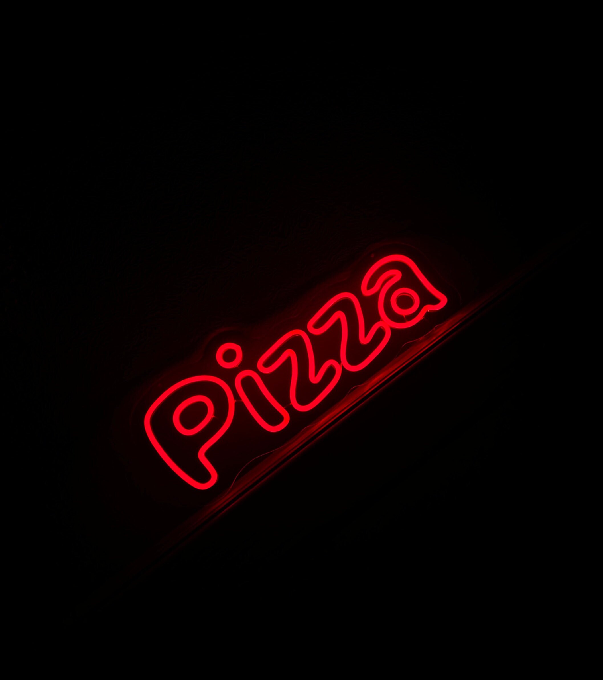 Pizza Neon Sign, Pizzeria Light Decor - Etsy