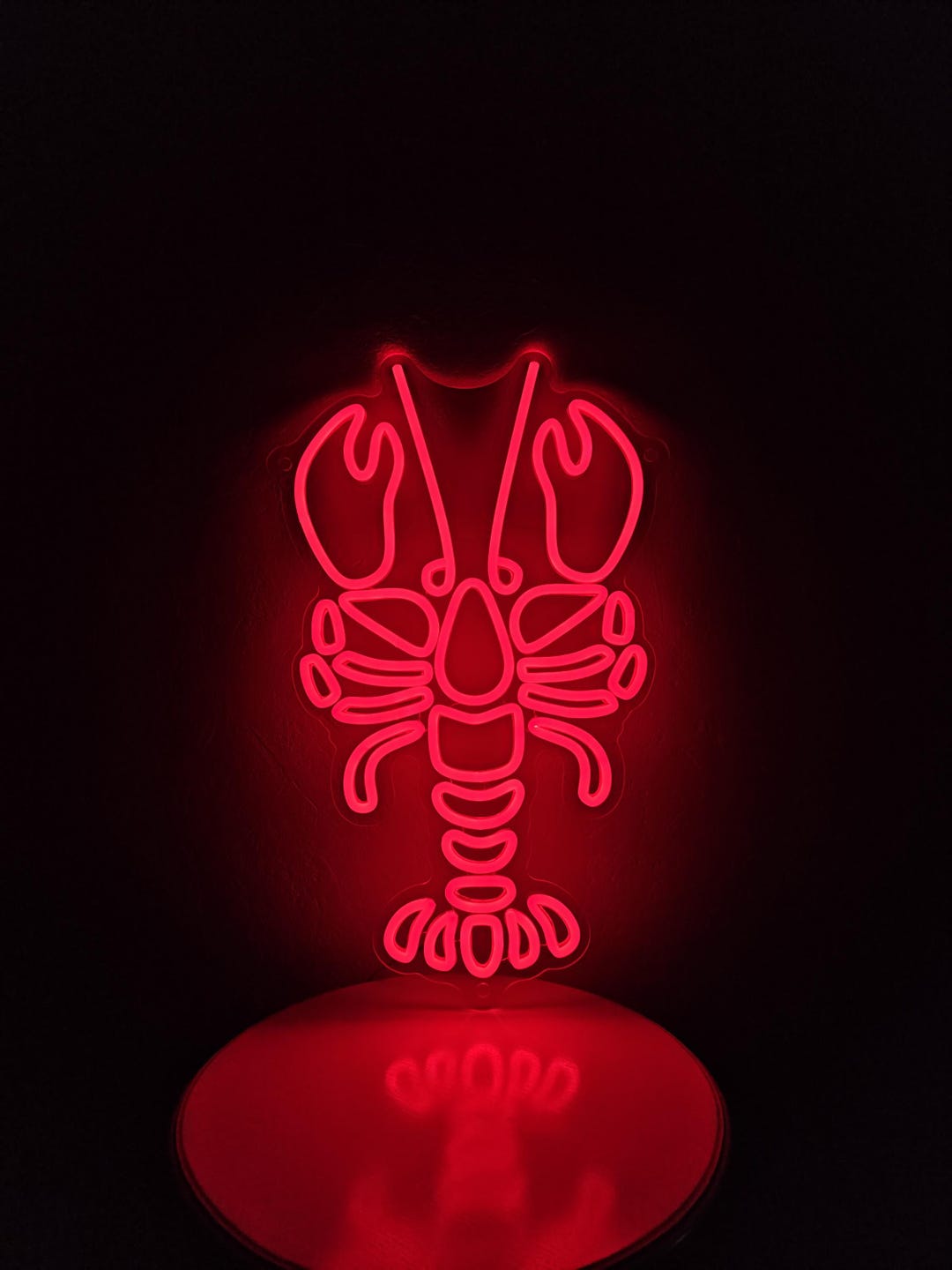 Lobster Neon Sign, Lobster Claw Neon Sign, Seafood Led Neon Light ...