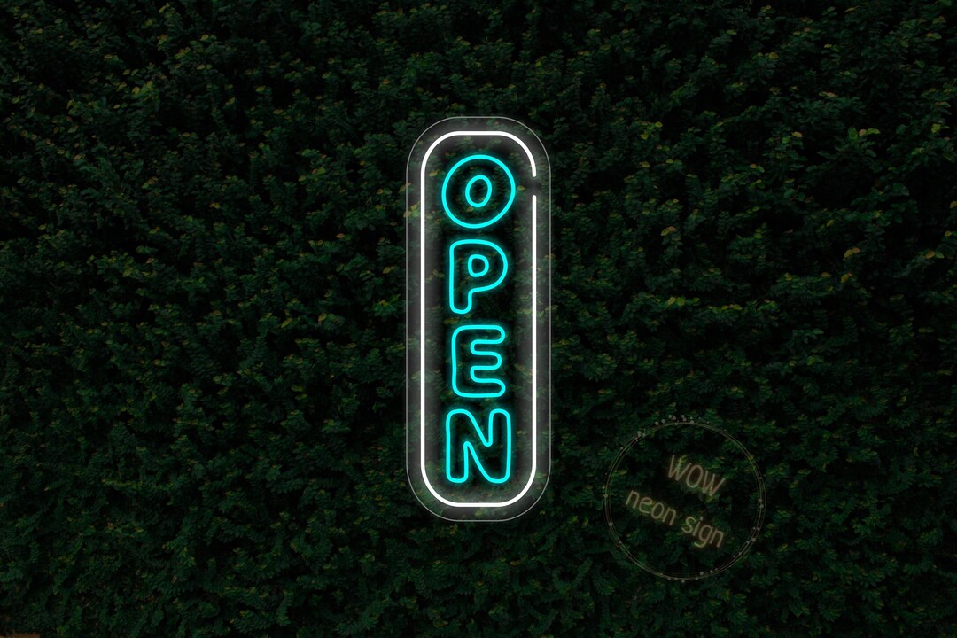 Open Neon Sign for Business Window Open Neon Sign Open Light - Etsy