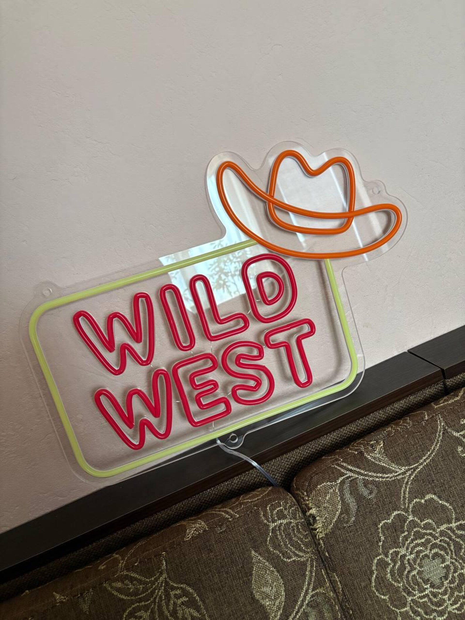 Custom Wild West LED Neon Sign, Cowboy Decor - Etsy