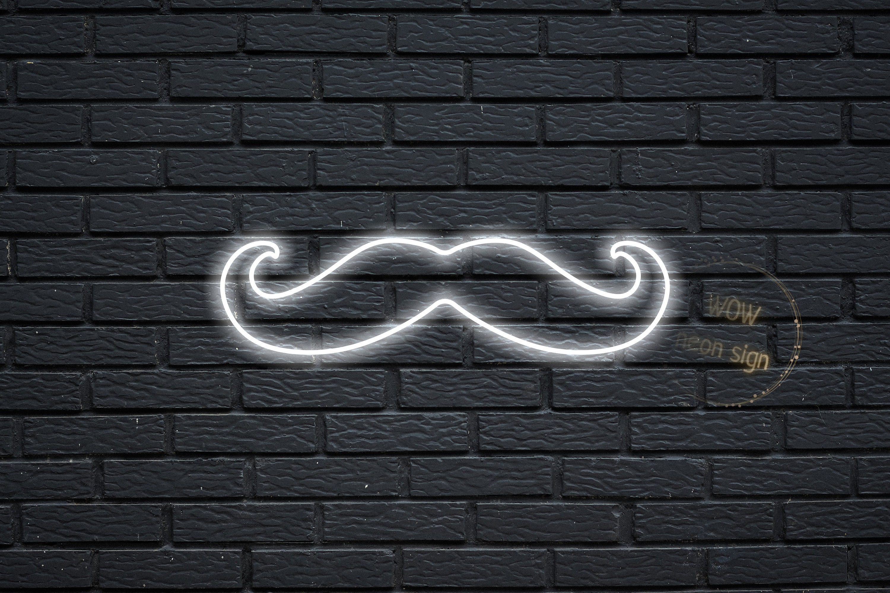 Mustache Neon Sign, Barbershop Led Neon Sign, Barber Shop Neon Sign - Etsy