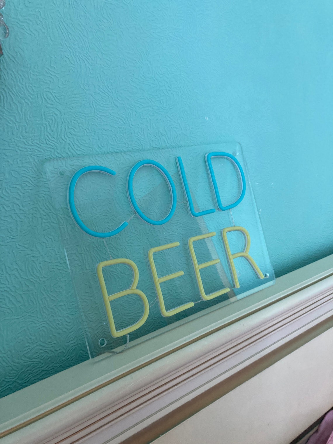 Cold Beer Neon Sign Cold Beer Neon Light Beer Bar Sign Pub - Etsy