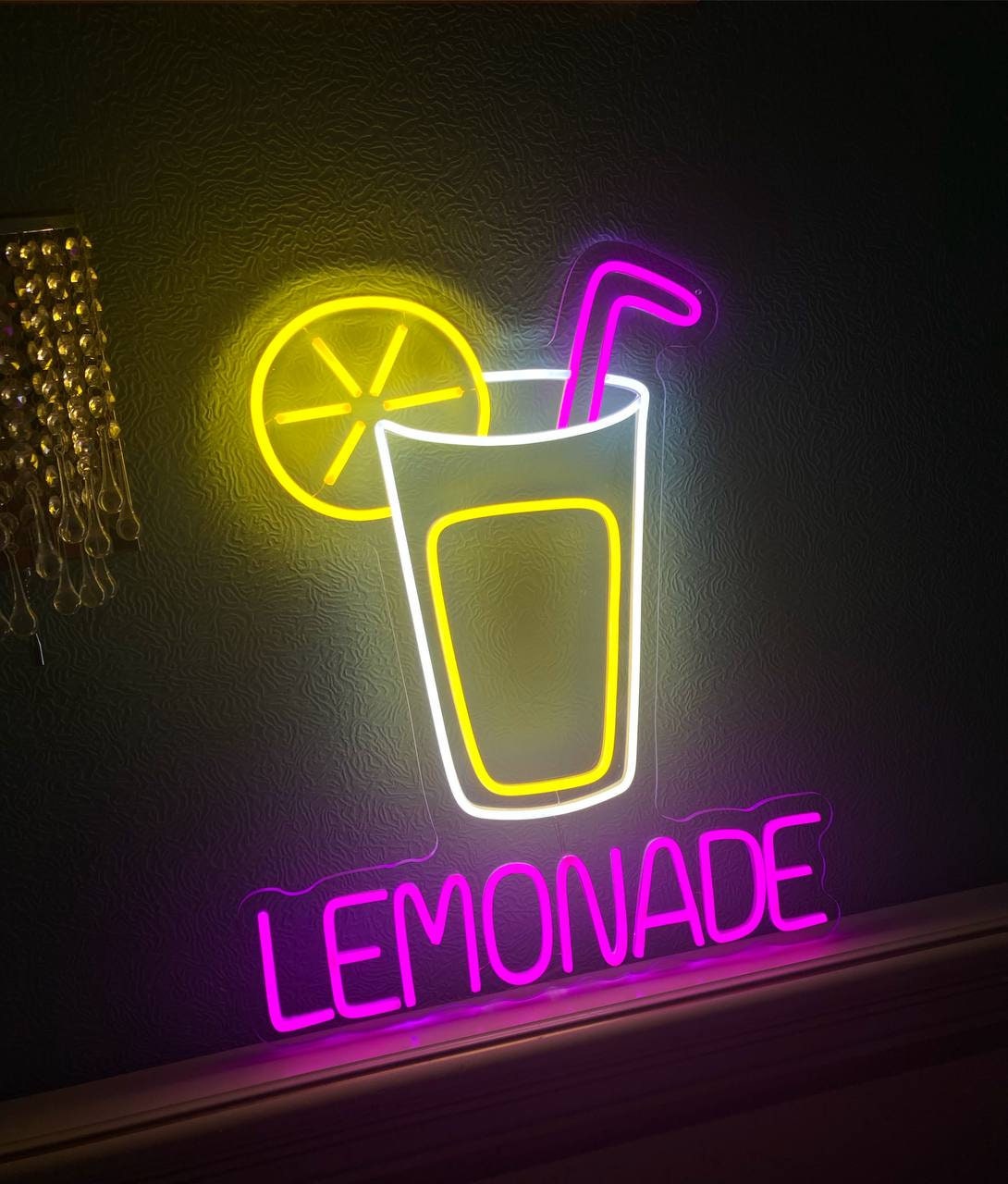 Lemonade Led Neon Sign, Lemonade Drink Neon Sign, Lemonade Drink ...