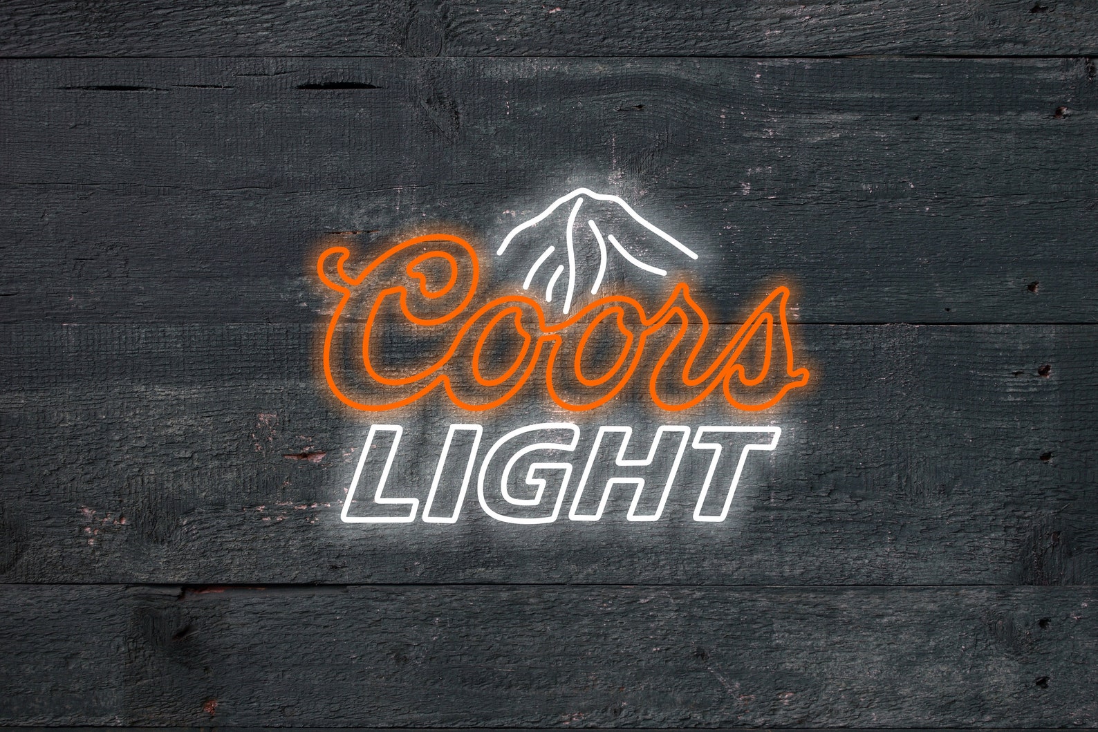 Coors Light Neon Sign, Coors Neon Light, Custom Beer Neon Sign, Beer ...