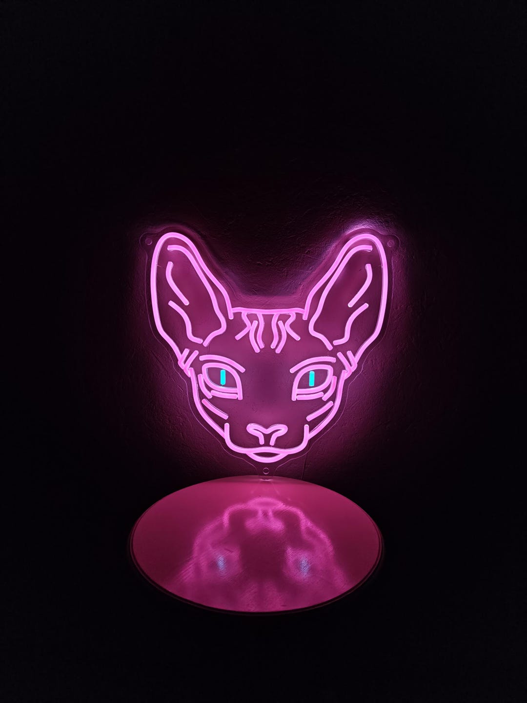 Sphinx Cat LED Neon Sign, Egyptian Decor - Etsy