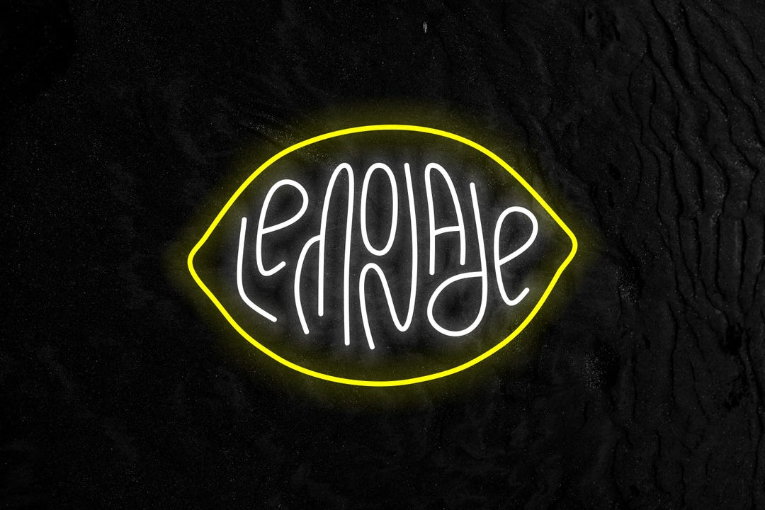 Lemonade Neon Sign LED Light, Lemonade Neon Sign LED Light for Home ...