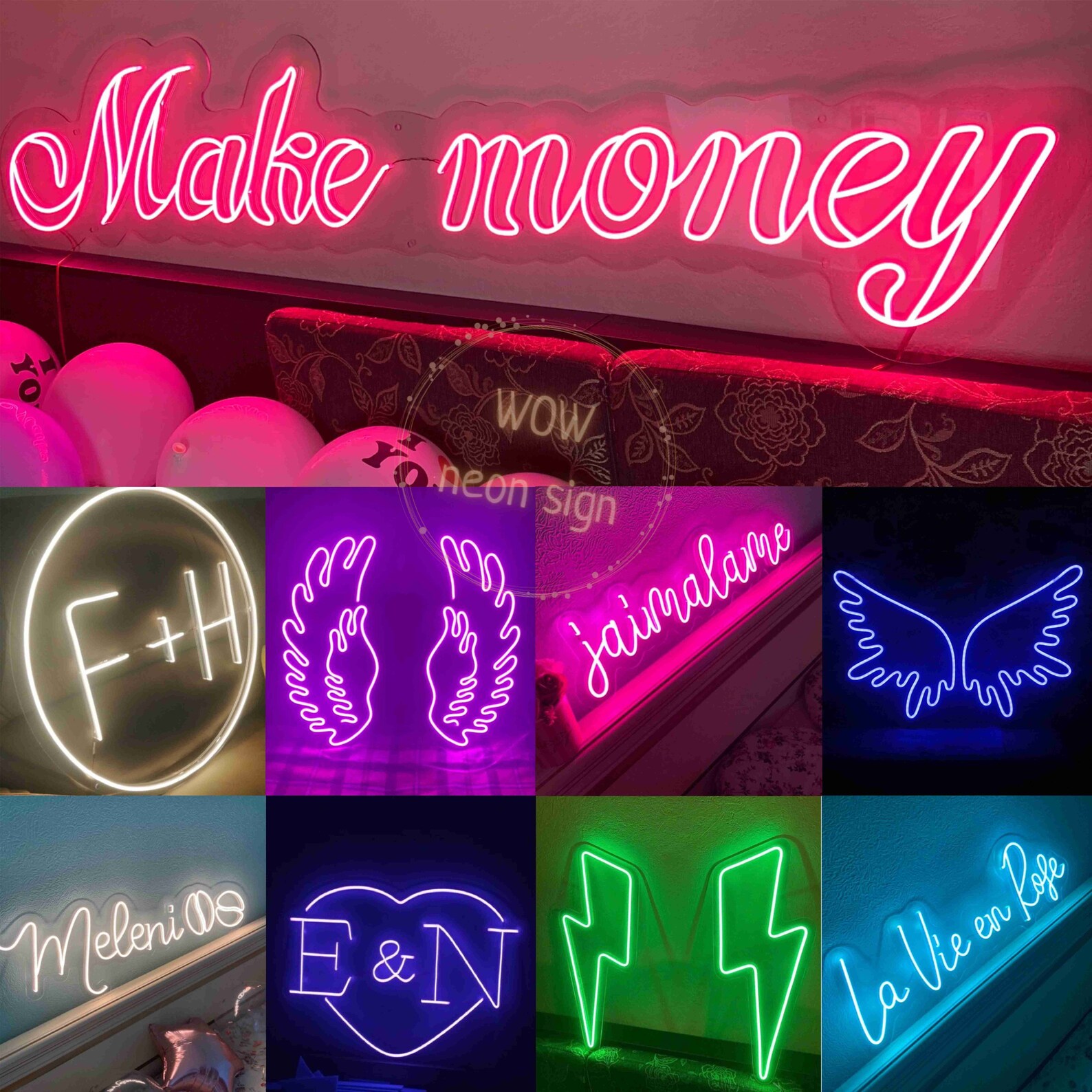 Lotus Neon Sign, Lily Flower Led Sign, Lotus Flower Wall Sign, Lotus ...