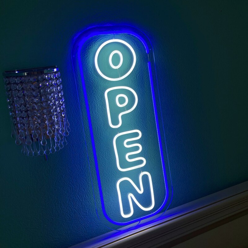 Lighted Open Sign - Etsy