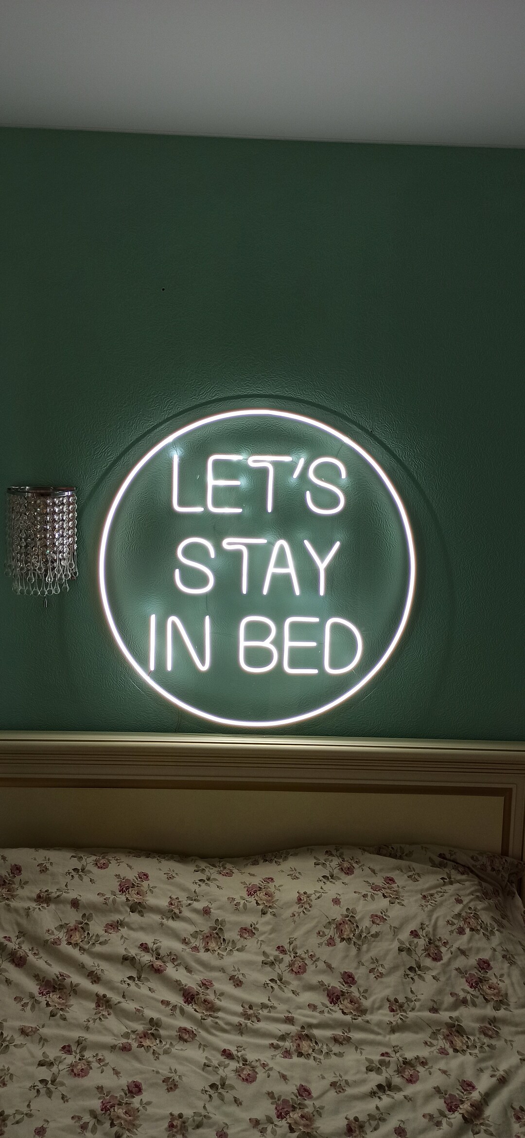 Lets Stay in Bed Neon Sign Lets Stay in Bed Led Light Sign - Etsy