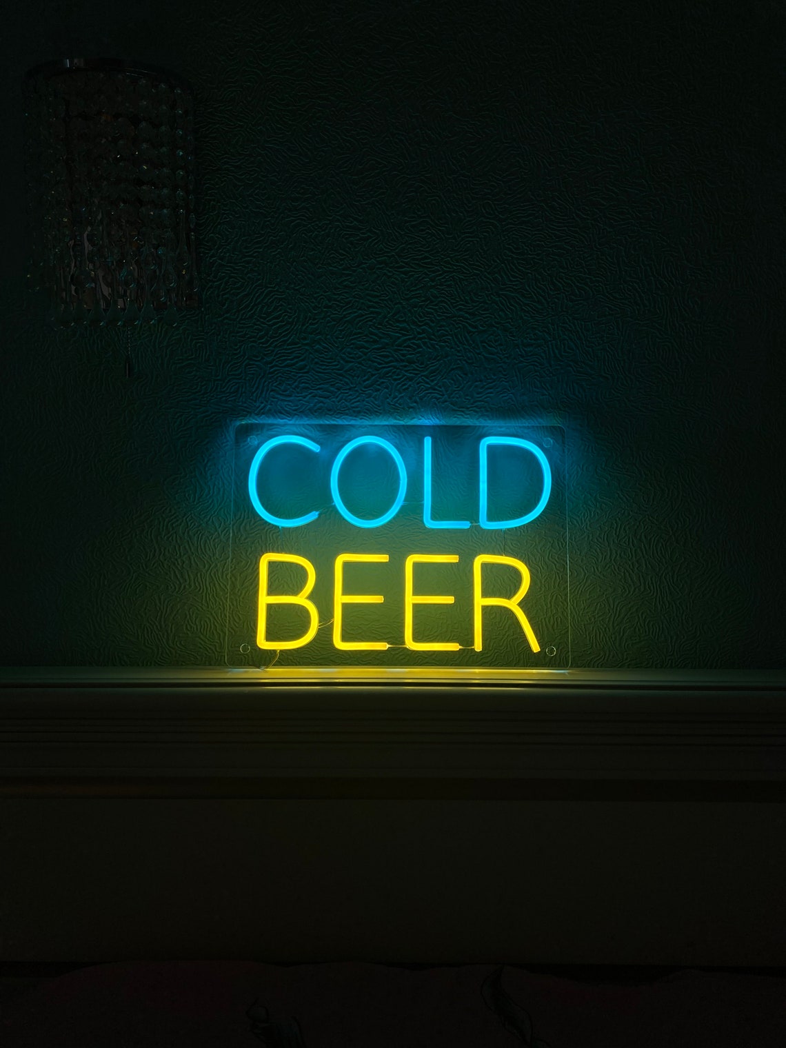 Cold Beer Neon Sign Cold Beer Neon Light Beer Bar Sign Pub - Etsy