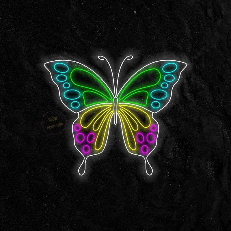 Butterfly Neon Sign - Etsy