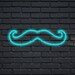 Mustache LED Neon Sign, Barbershop Decor - Etsy