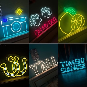 Sea Shell and Pearl LED Neon Sign, Ocean Theme Decoration, Sea Life ...