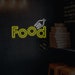 Food and Fork Neon Sign, Restaurant Decor - Etsy