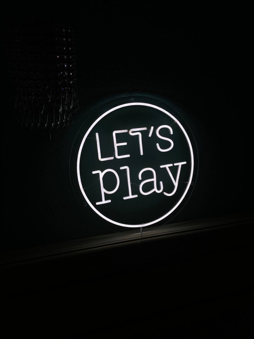 Lets Play Neon Sign, Lets Play Kids Room Neon Lamp, Play Sign for ...