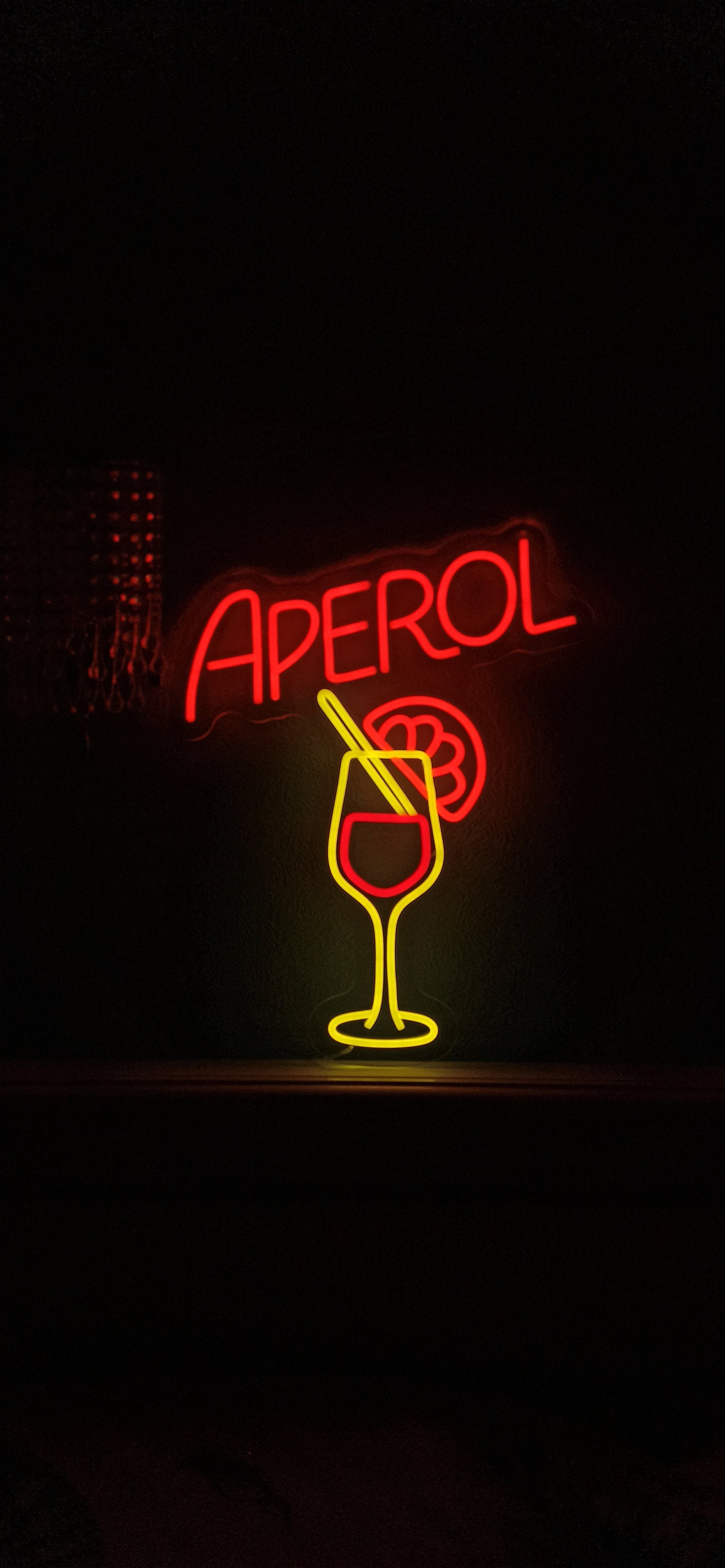 Spritz With Wineglass Led Neon Sign Aperol Spritz Neon Sign - Etsy