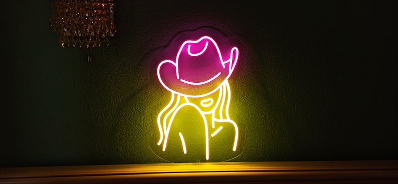 Cowgirl Neon Sign, Cowboy Neon Light, Ranch Neon Sign, Western Neon ...