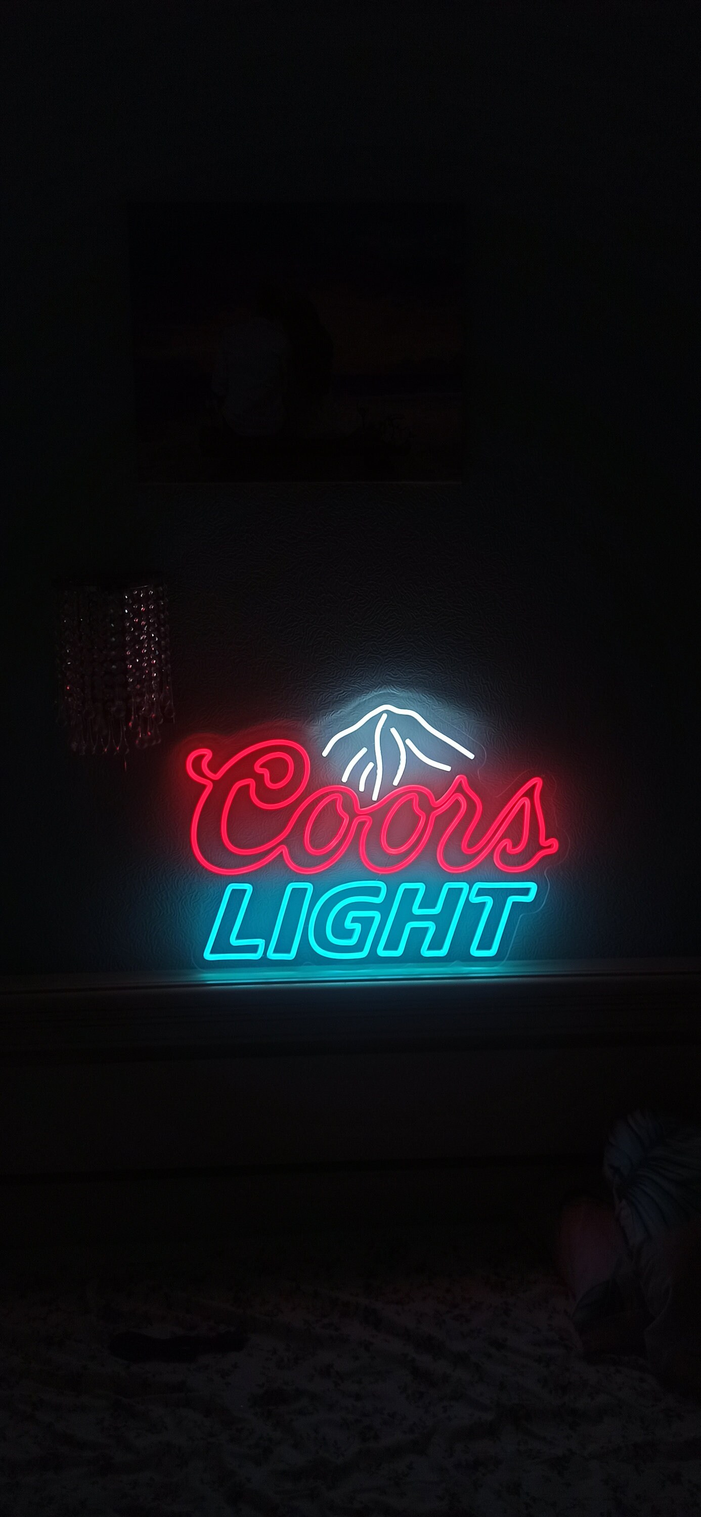 Coors Light LED Neon Sign, Custom Beer Sign - Etsy