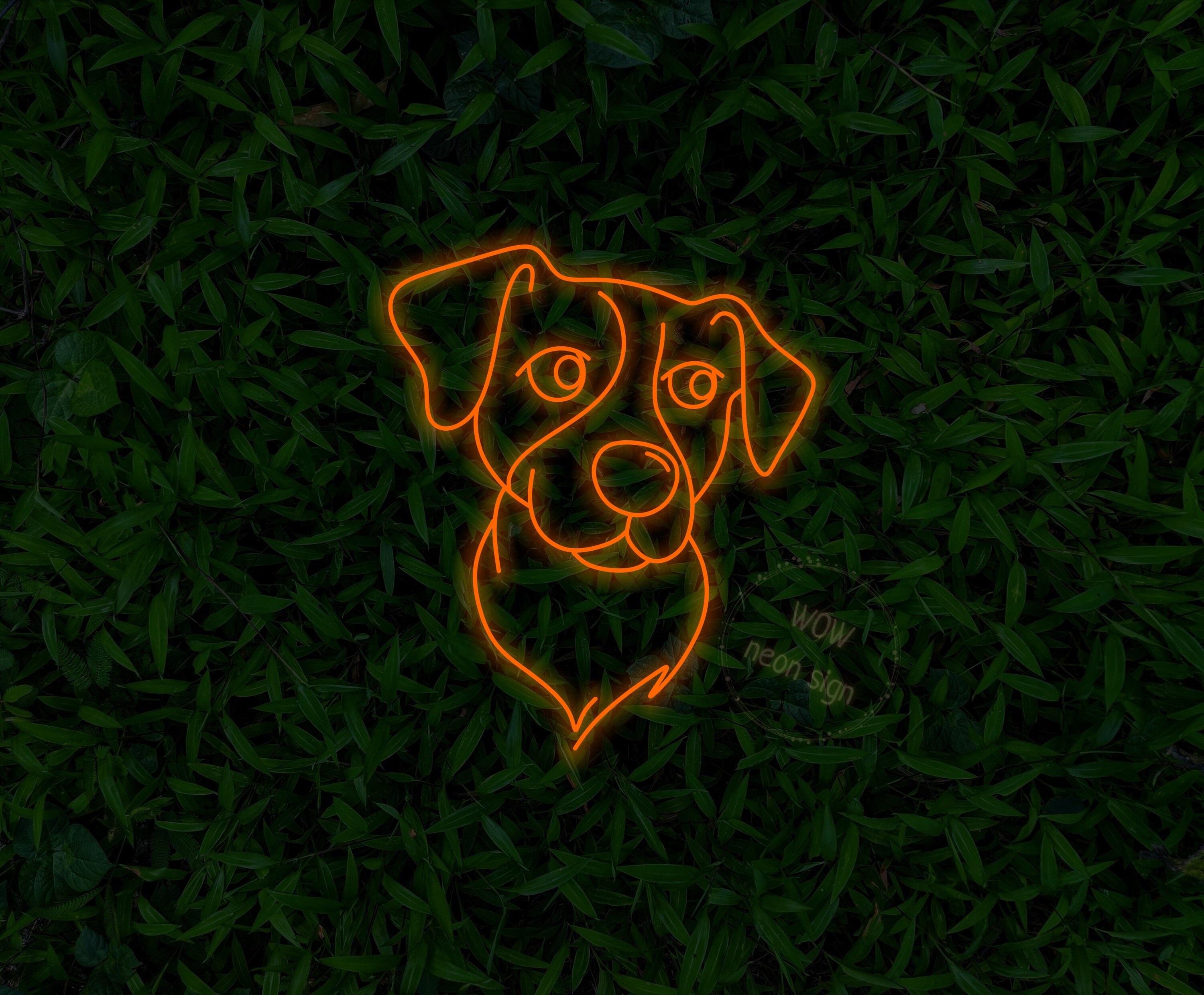 Custom Dog Neon Sign, Pet Neon Sign Light, Small Dog Neon Sign, Puppy ...