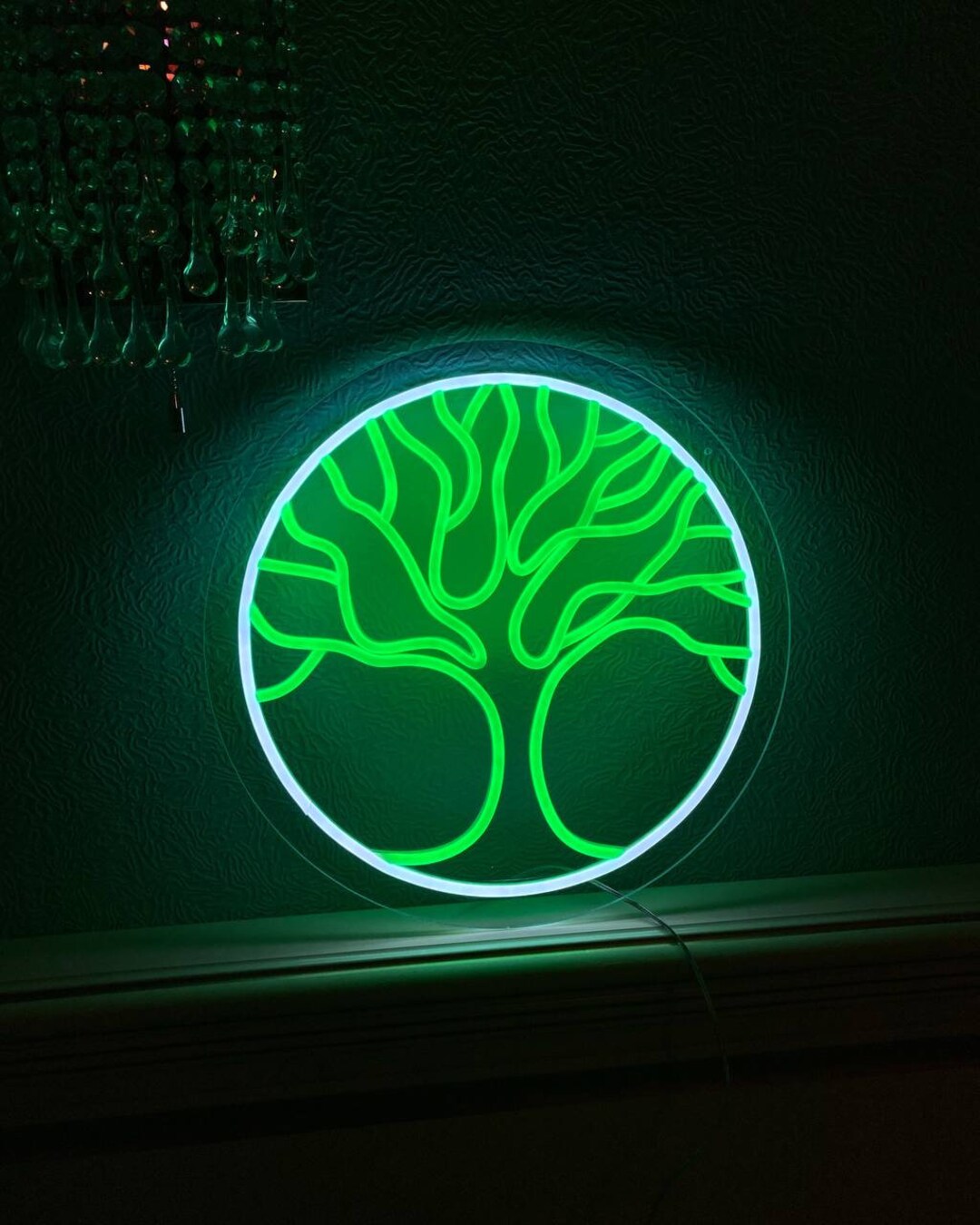 Tree of Life Neon Sign, Family Tree Neon Sign, Family Tree Led Neon ...