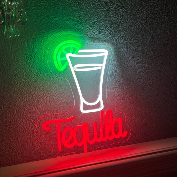 Light up Tequila Sign - Etsy